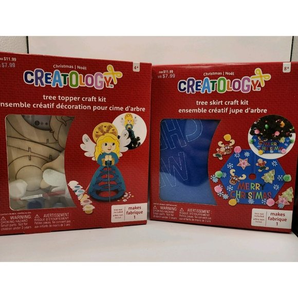 Creatology | Holiday | Pair Of Creatology Craft Kits Tree Topper Angel ...